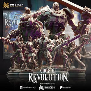 Umbra of Nortros Shadow Rogue DM Stash Cogs of Revolution Resin Fantasy ...