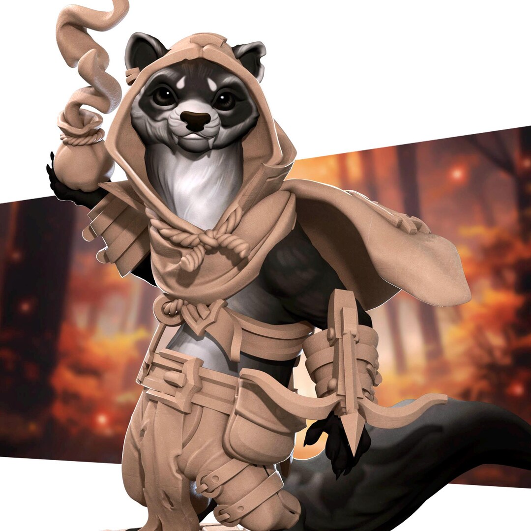 Ferretfolk Rogue | Bite the Bullet | Grove Haven | RESIN | Fantasy ...