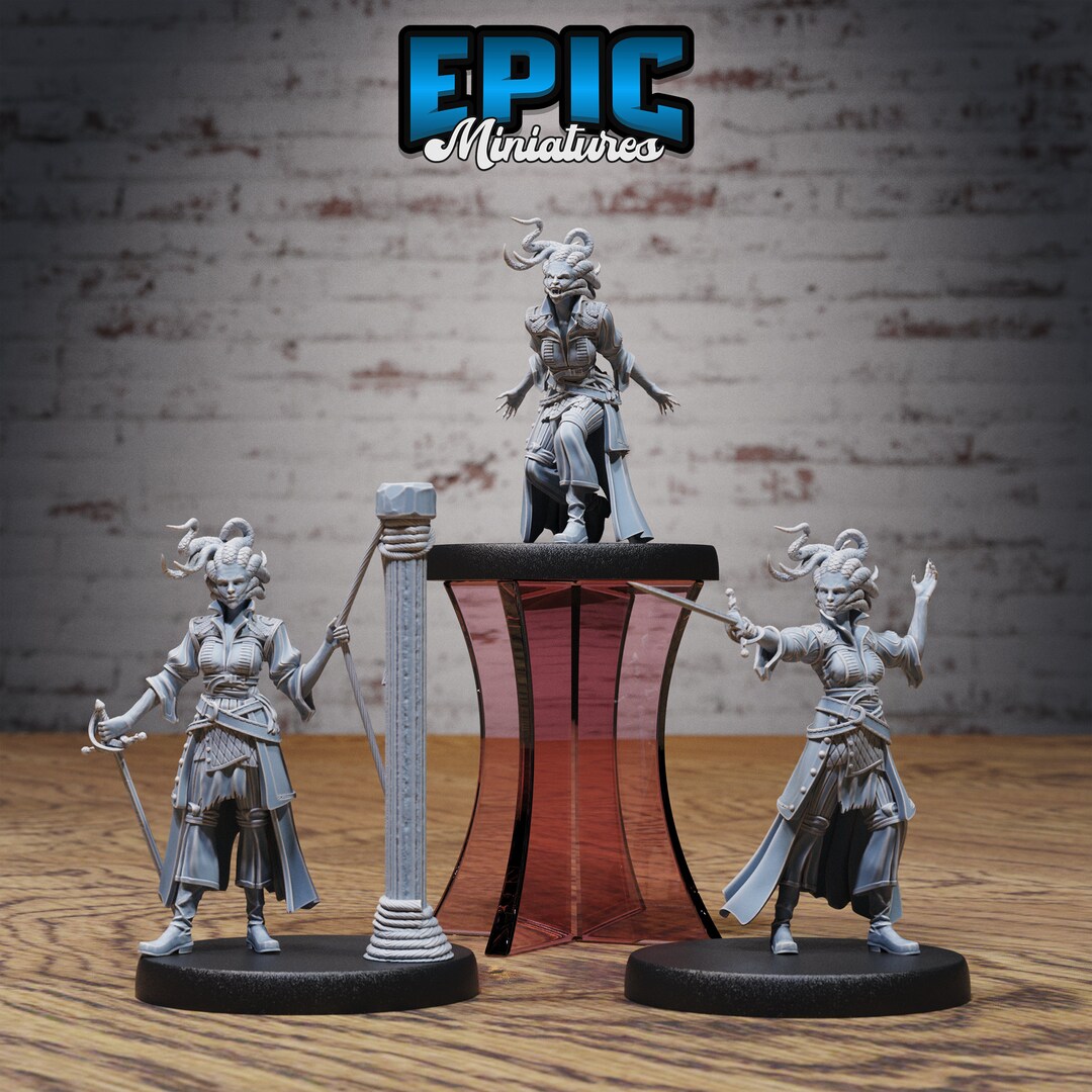 Gorgon Pirate Epic Miniatures Pirate Scourge RESIN - Etsy