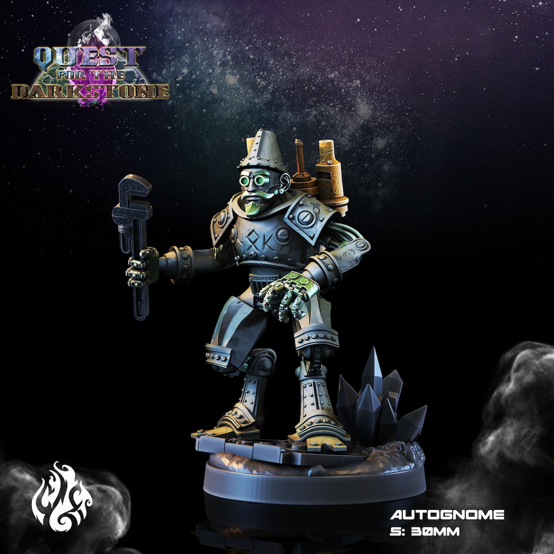 Autognome Crippled God Foundry Quest for the Darkstone RESIN Fantasy ...