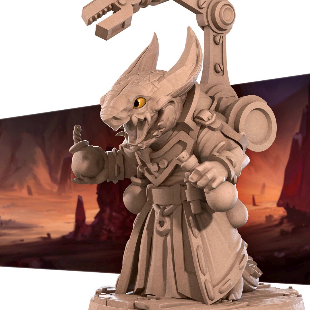 Kobold Inventor | Bite the Bullet | Kobolds D&D | RESIN | Fantasy | Dnd ...