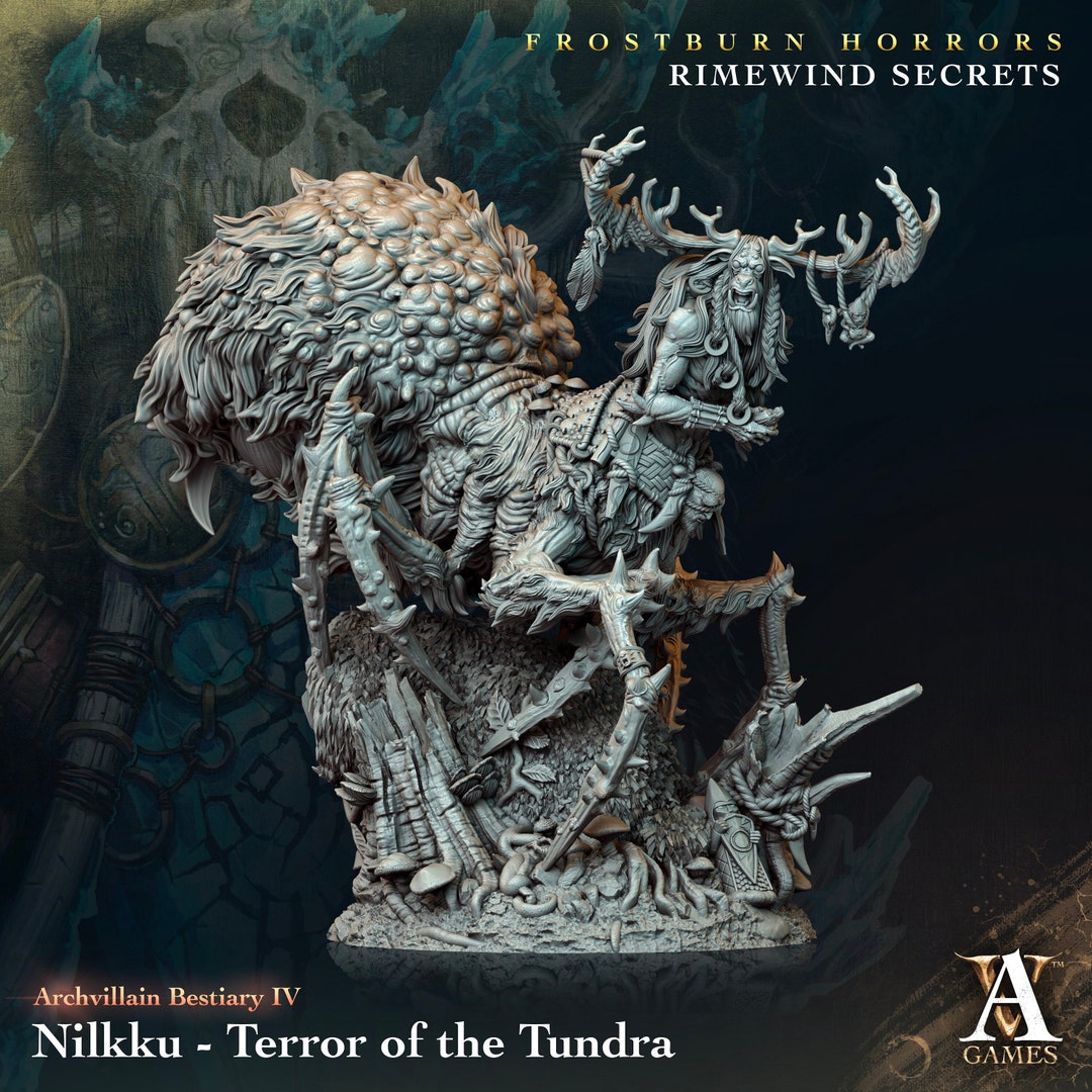 Nilkku Terror of the Tundra Archvillain Games Frostburn Horrors ...