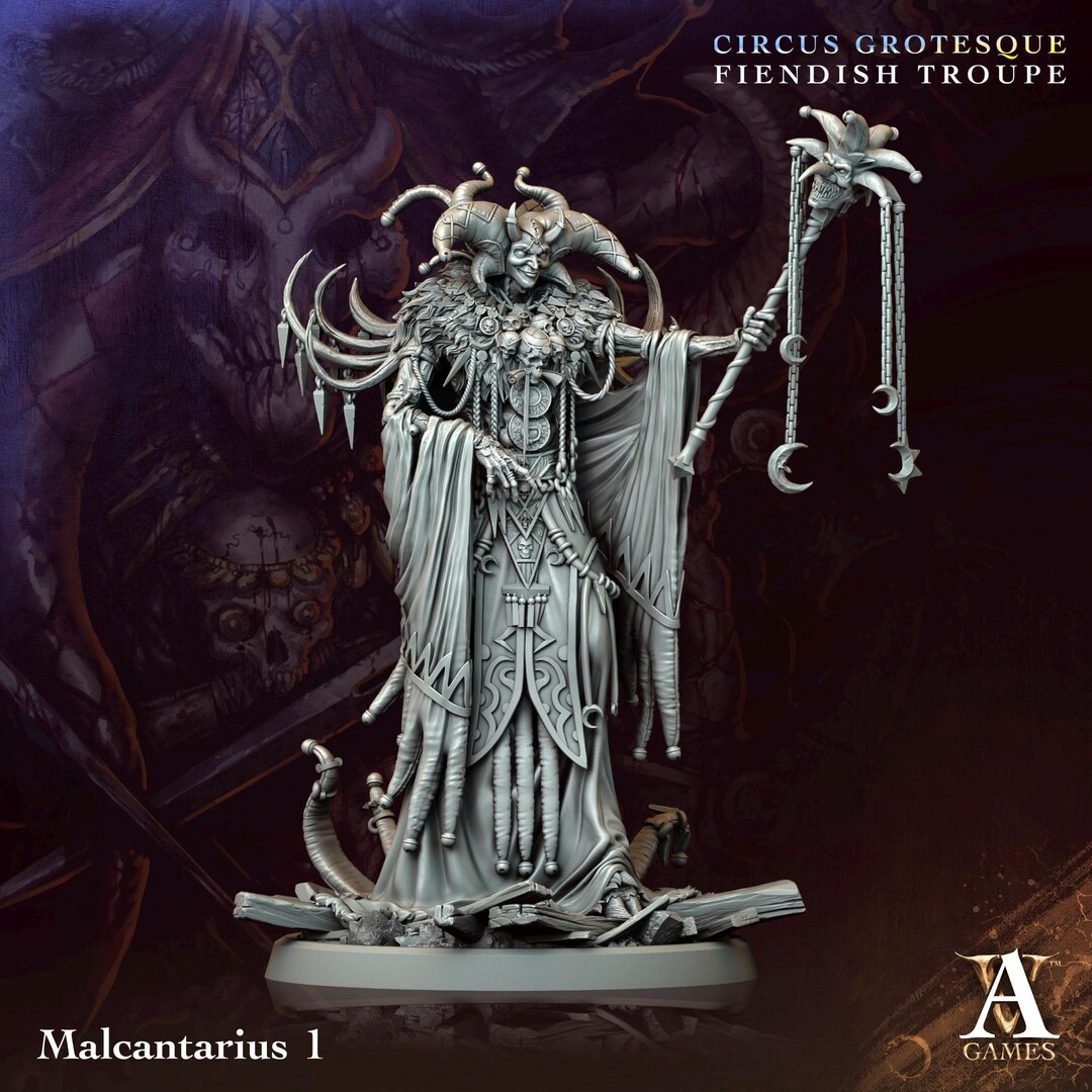 Malcantarius | Archvillain Game | Circus Grotesque - Fiendish Troupe ...