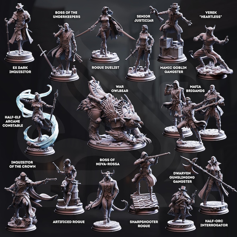 Vincent Nightingale - Boss of the Underkeepers | DM Stash | Gangs of ...