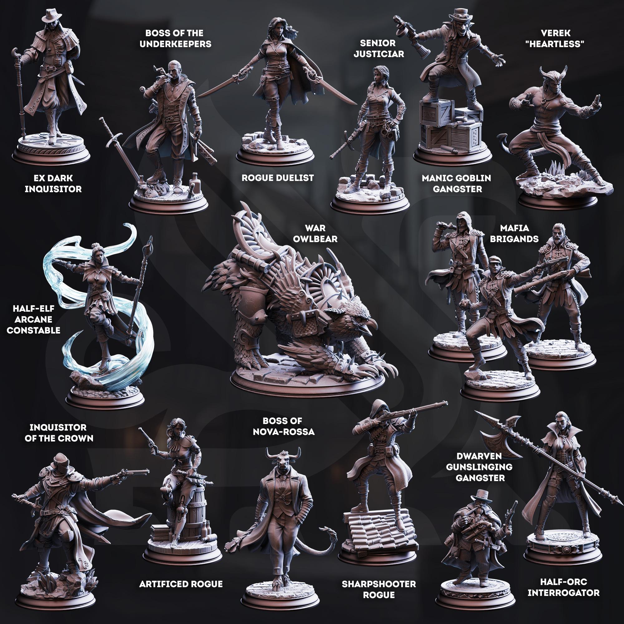 Soldiers of the Underkeepers - Mafia Brigands | DM Stash | Gangs of ...
