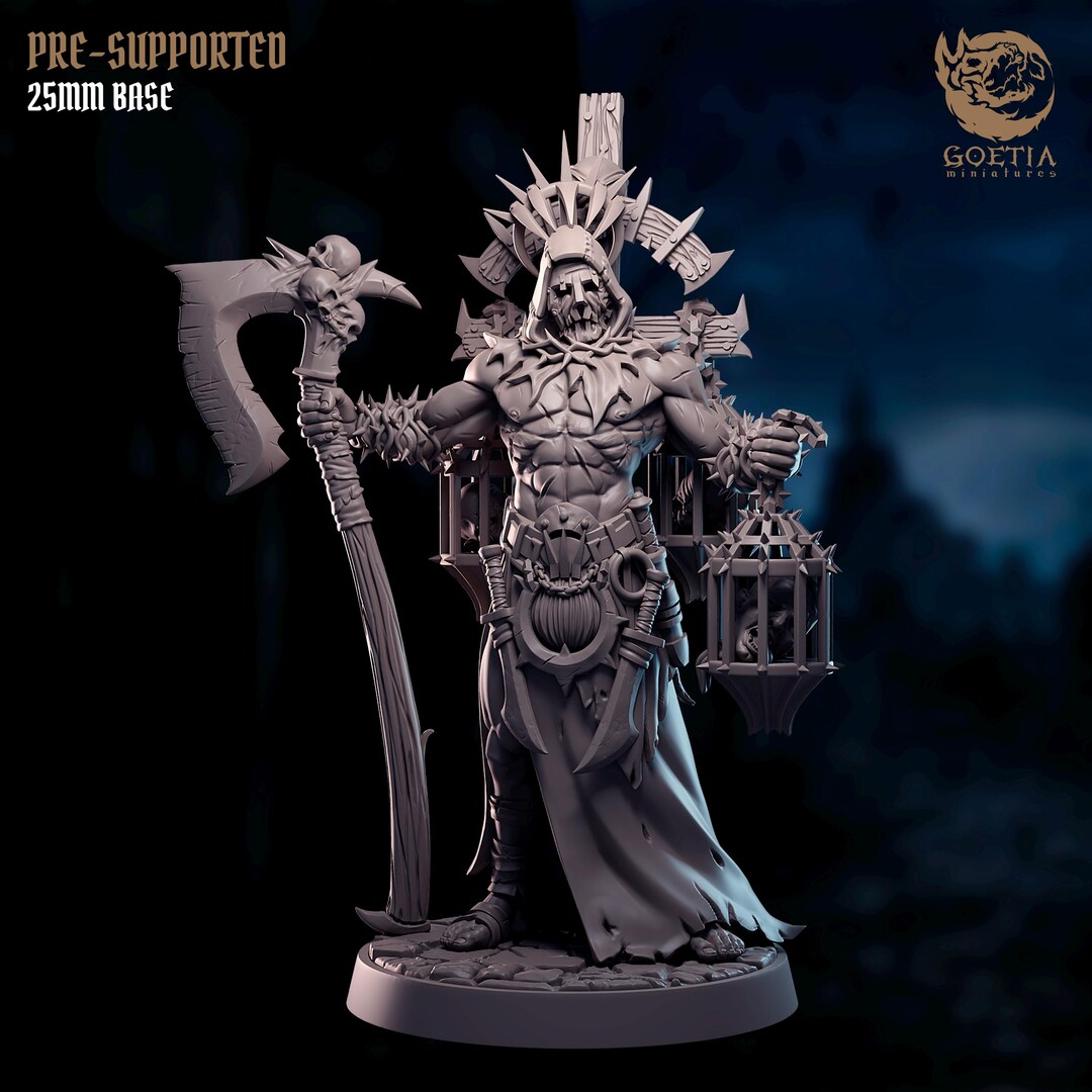 Lord Aventus, High Executor | Goetia Miniatures | Madhouse | RESIN ...