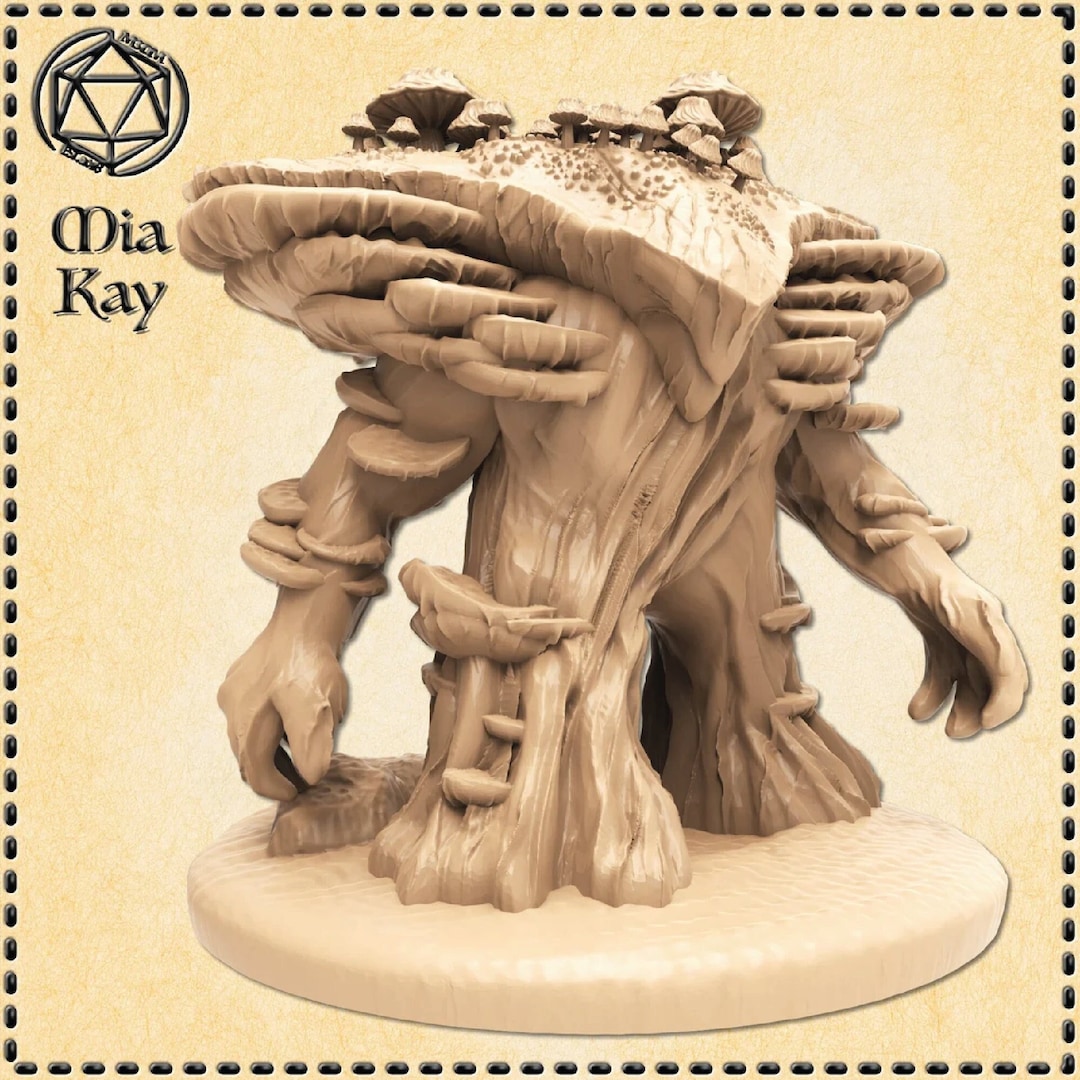 Myconid Giant Mia Kay Cursed Forest Collection RESIN Fantasy Dnd RPG ...
