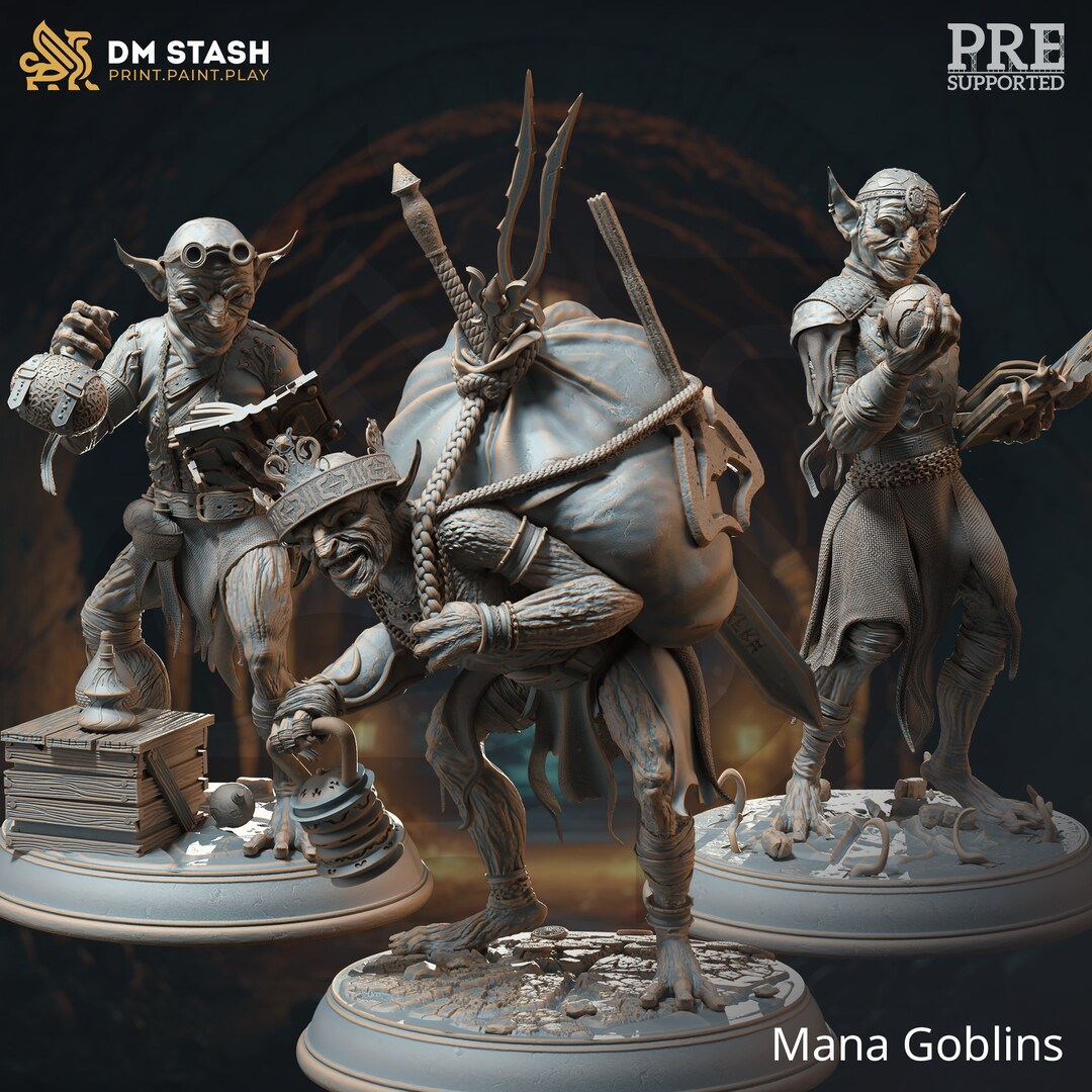 Mana Goblins | DM Stash | University of Ardris | RESIN | Fantasy | Dnd ...