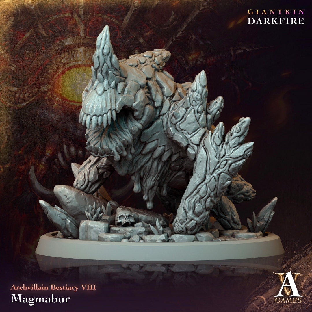 Magmabur | Archvillain Games | Giantkin - Darkfire | RESIN | Fantasy ...