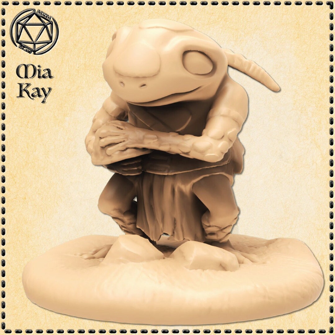 Crossbow Grung | Mia Kay | Cursed Forest Collection | RESIN | Fantasy ...