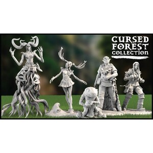 Firbolg Druid Mia Kay Cursed Forest Collection RESIN Fantasy Dnd RPG ...