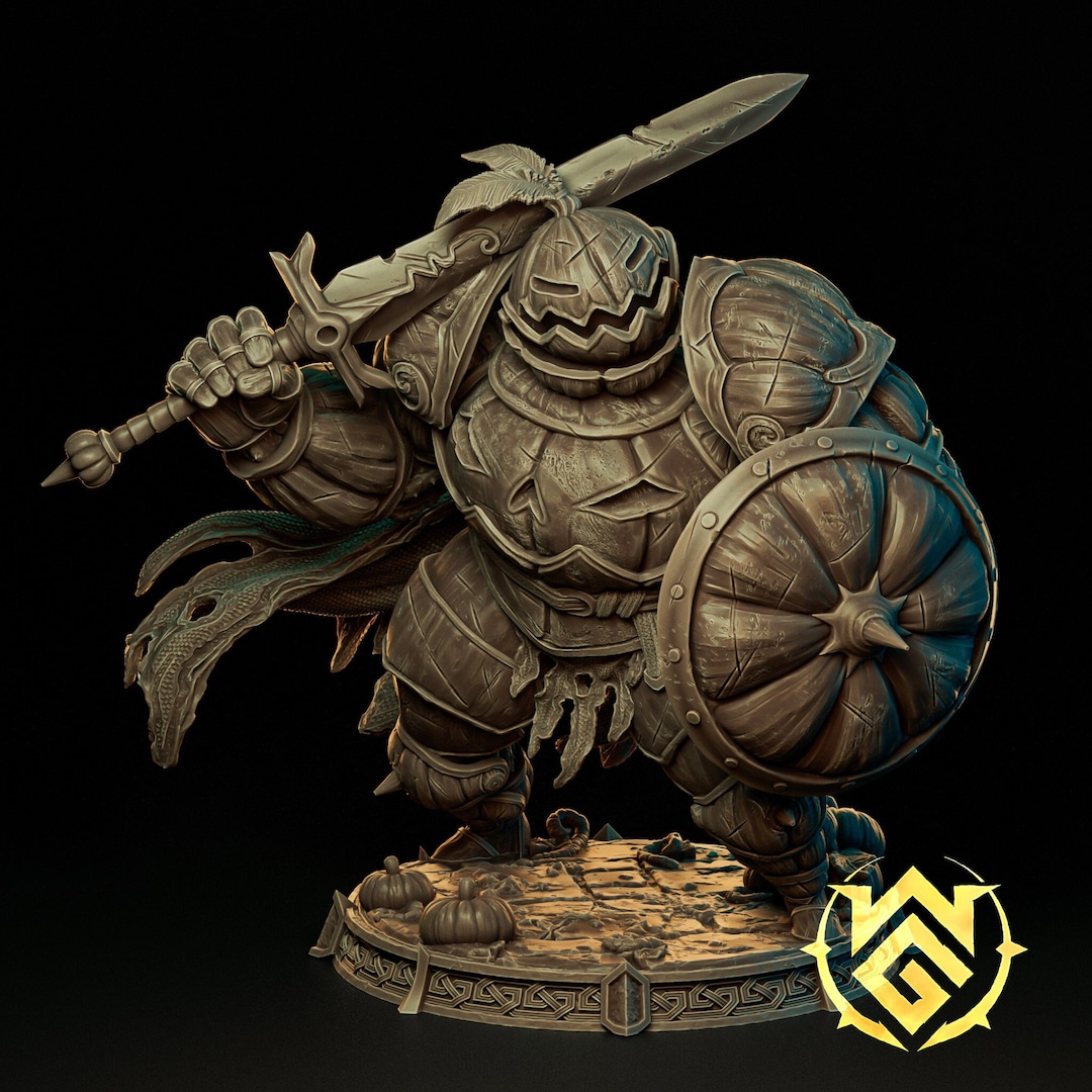 Pumpkin Knight | the Witch Guild | Fey | RESIN | Fantasy | Horror | RPG ...