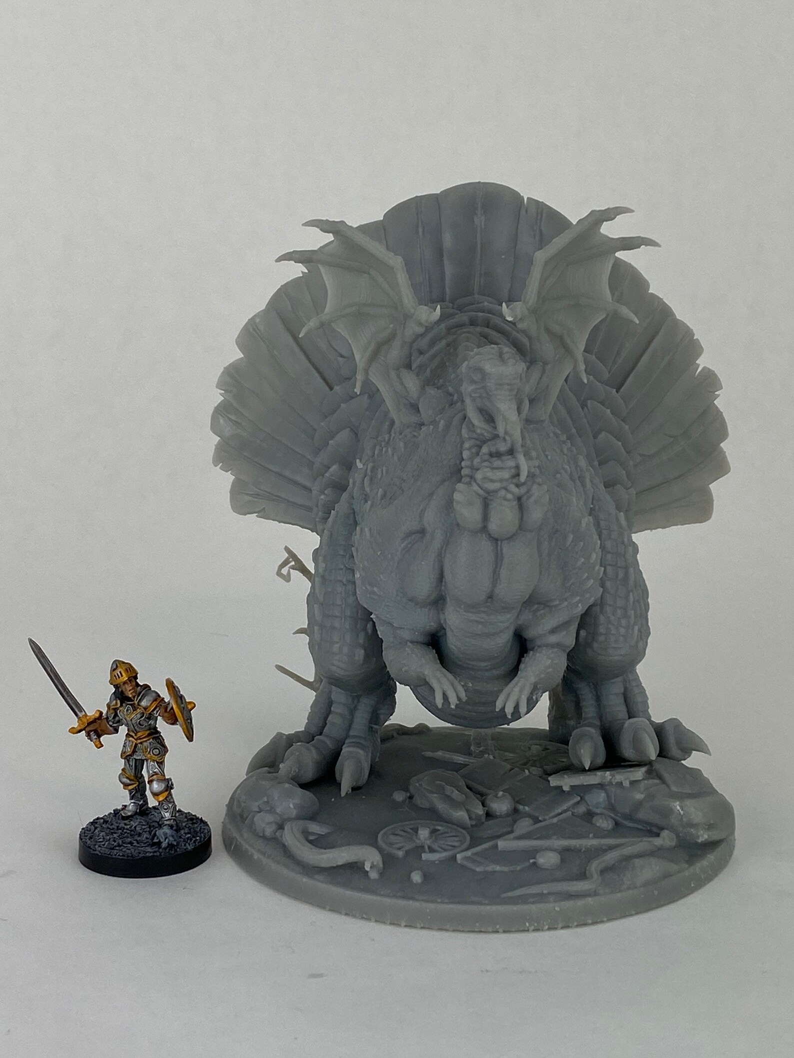Autumn Dragurkey | Dragon Trappers Lodge | RESIN | Fantasy | Dnd | RPG ...