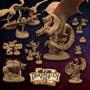 Aela Greenscale Dragon Trappers Lodge Dragons 101 RESIN Fantasy Dnd RPG ...