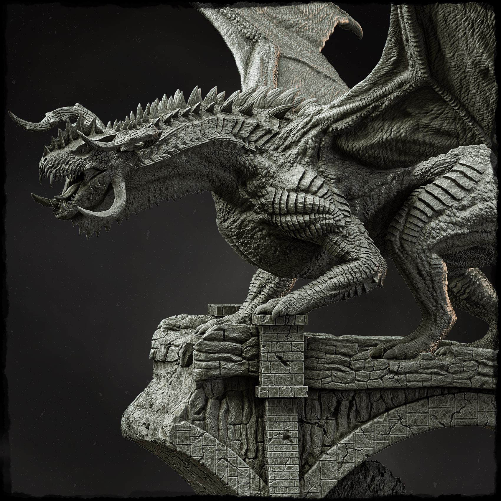 Germanic Dragon | Evox Arts | Dragons of the World Part 4 | RESIN ...