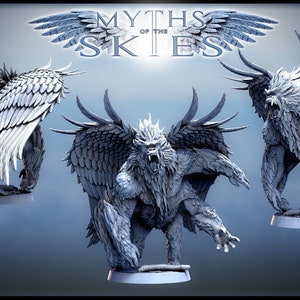 Winged Girallon | Mini Monster Mayhem | Myths of the Sky | RESIN ...
