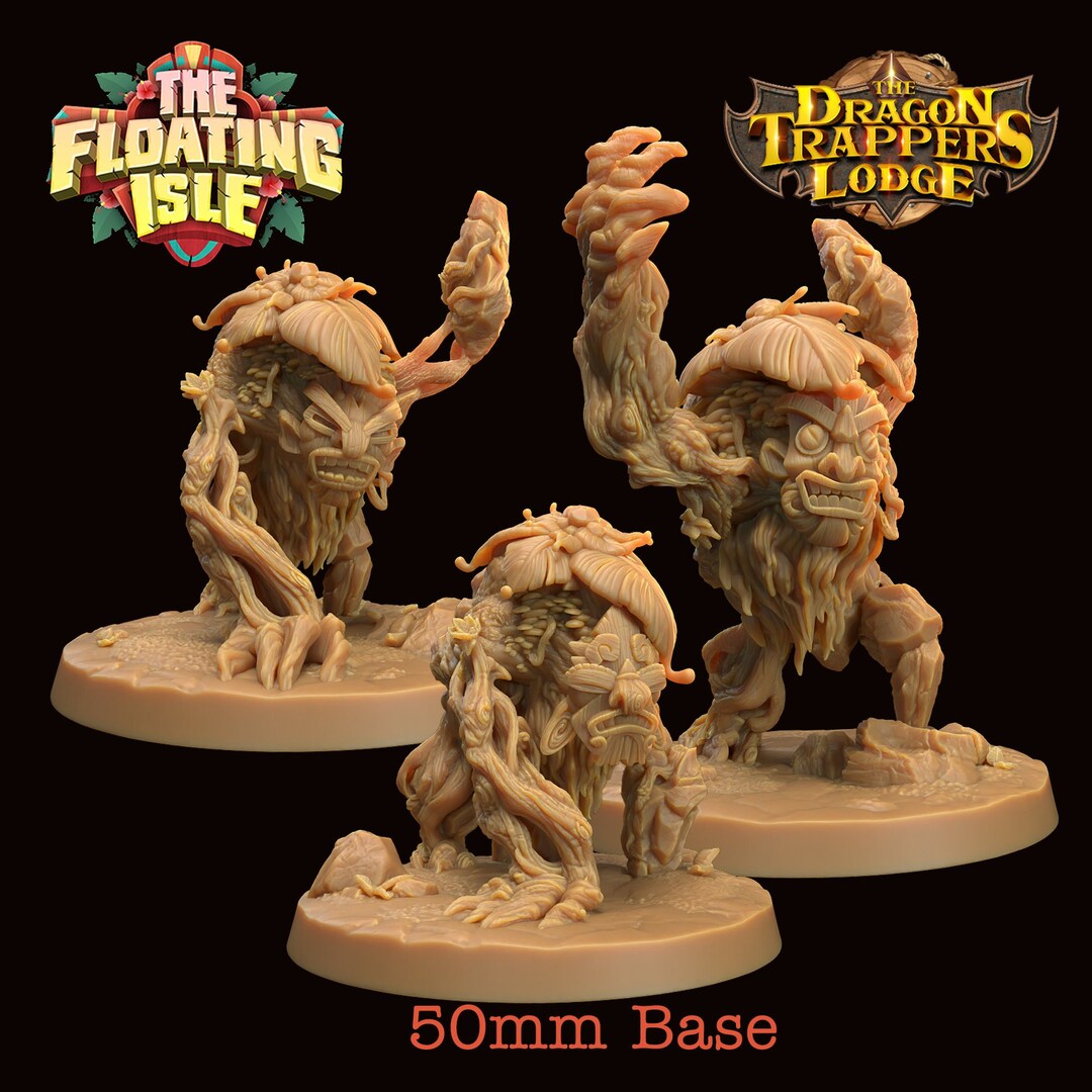 Tiki Spirits | Dragon Trappers Lodge | the Floating Isle | RESIN ...