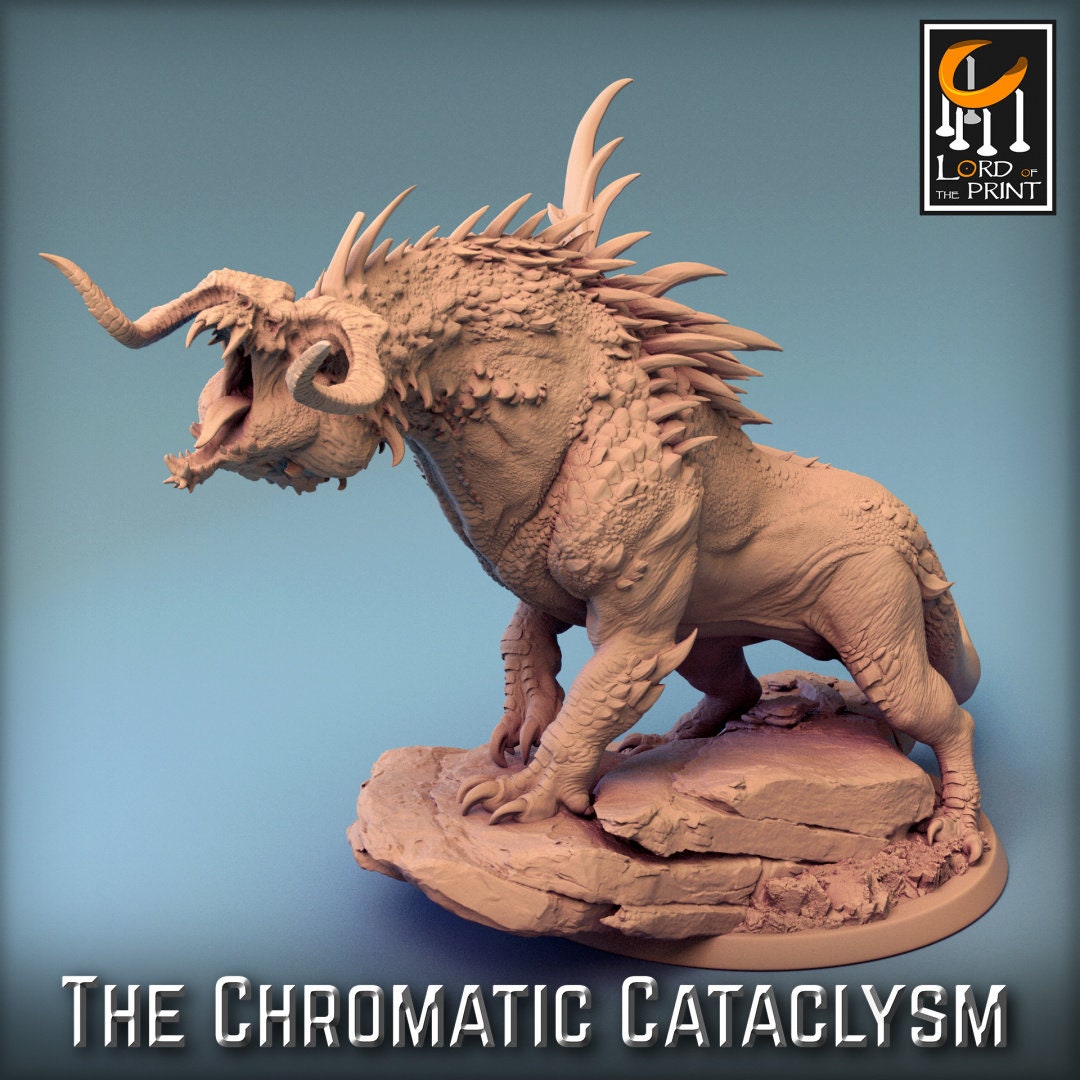 Black Dragon Spawn | Rescale Miniature | the Chromatic Cataclysm ...