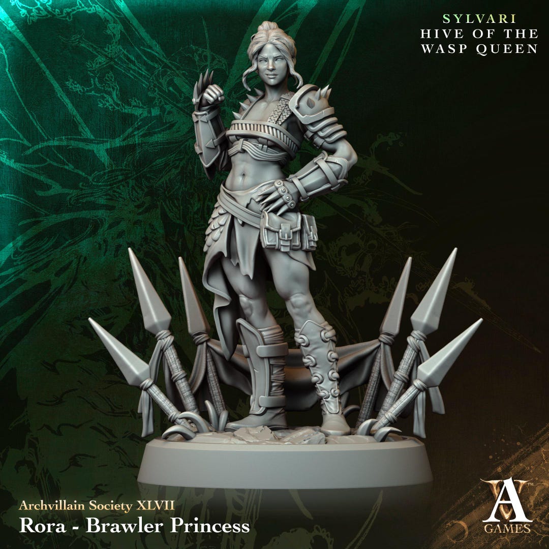 Rora - Brawler Princess | Archvillain Game | Sylvari - Hive of the Wasp ...