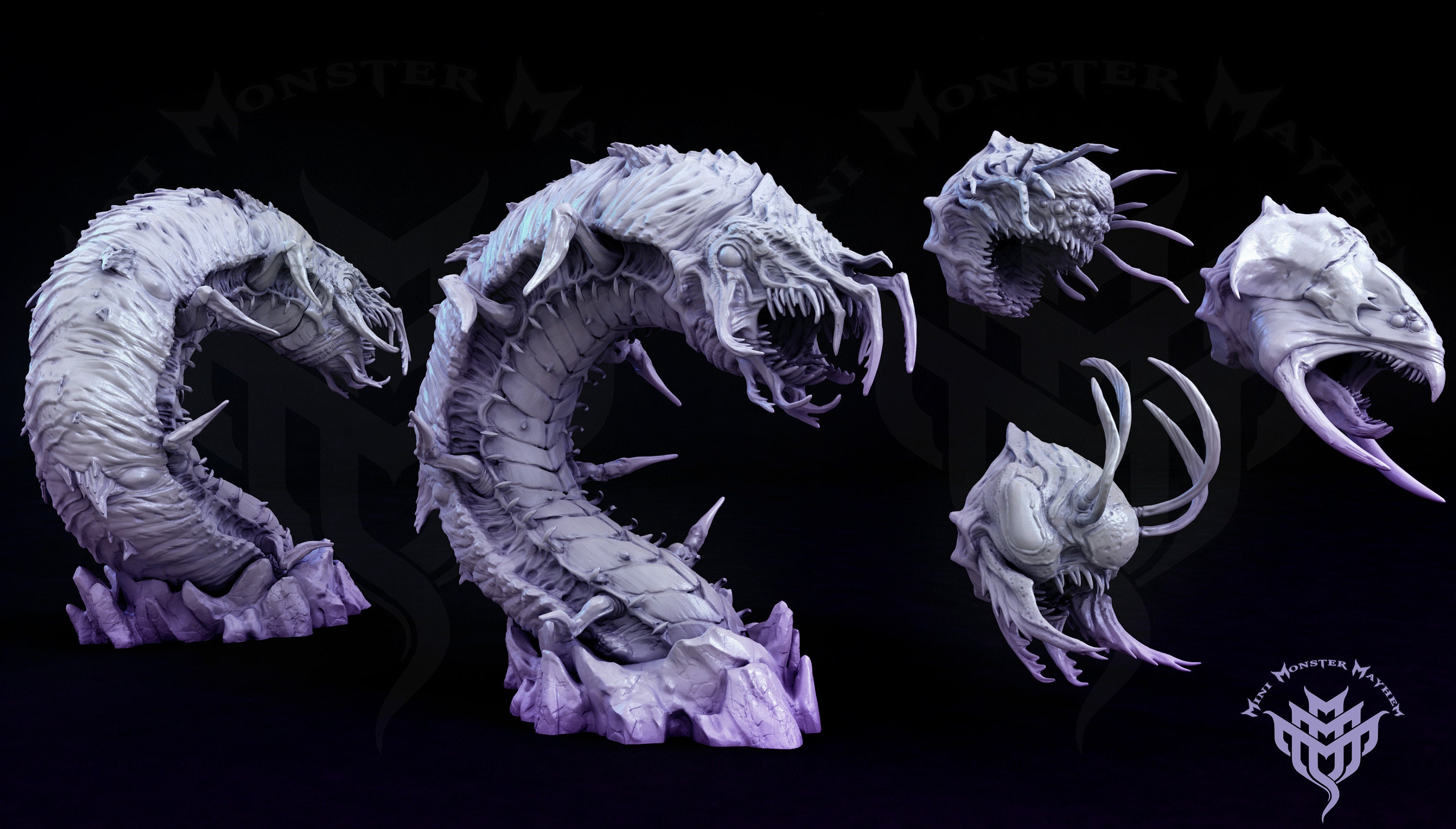 Earth Tremor Mini Monster Mayhem Infestation RESIN - Etsy