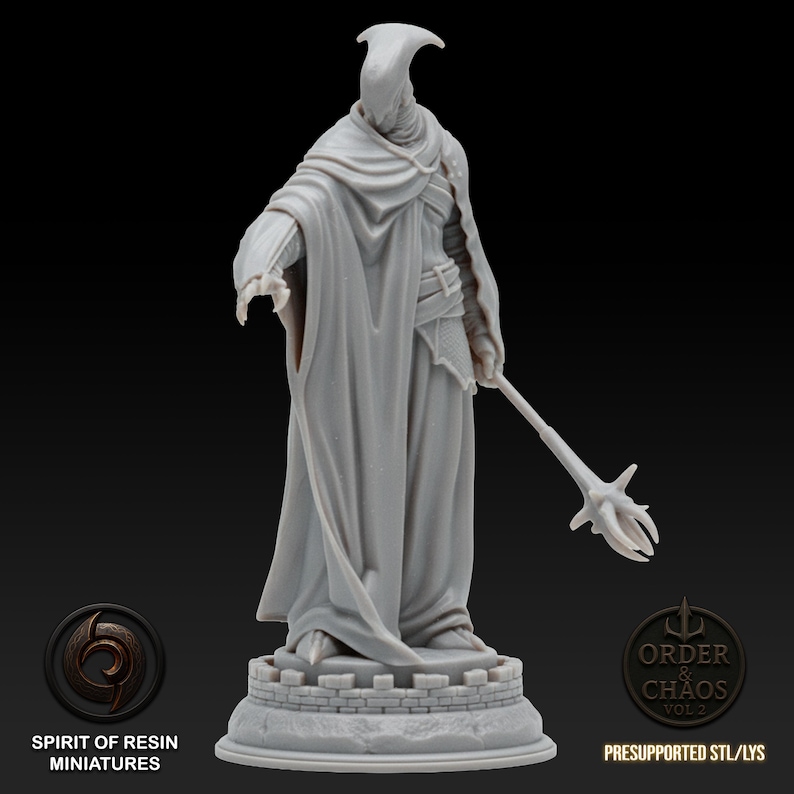 Vorkan, the Wraith Knight | Spirit of Resin Miniatures | Order & Chaos ...