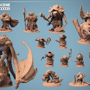 Shellback Stalkers | Rescale Miniature | Shellback Ritual | RESIN ...