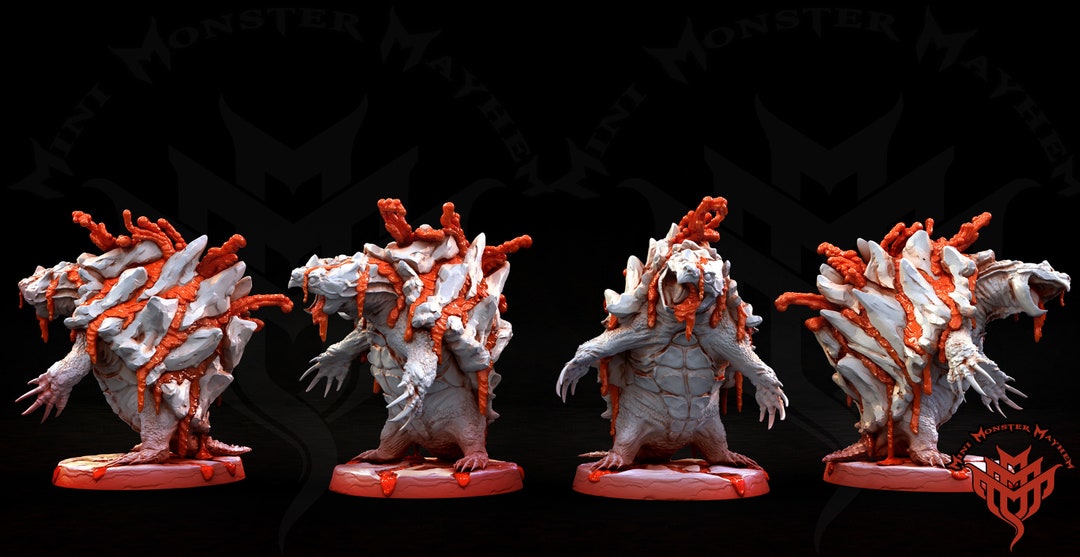Magma Turtle | Mini Monster Mayhem | Aspects of Terra | RESIN | Fantasy ...