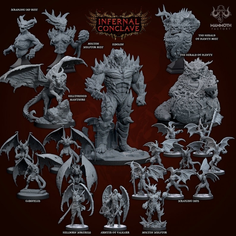 The Herald of Plenty | Mammoth Factory | Infernal Conclave | RESIN ...