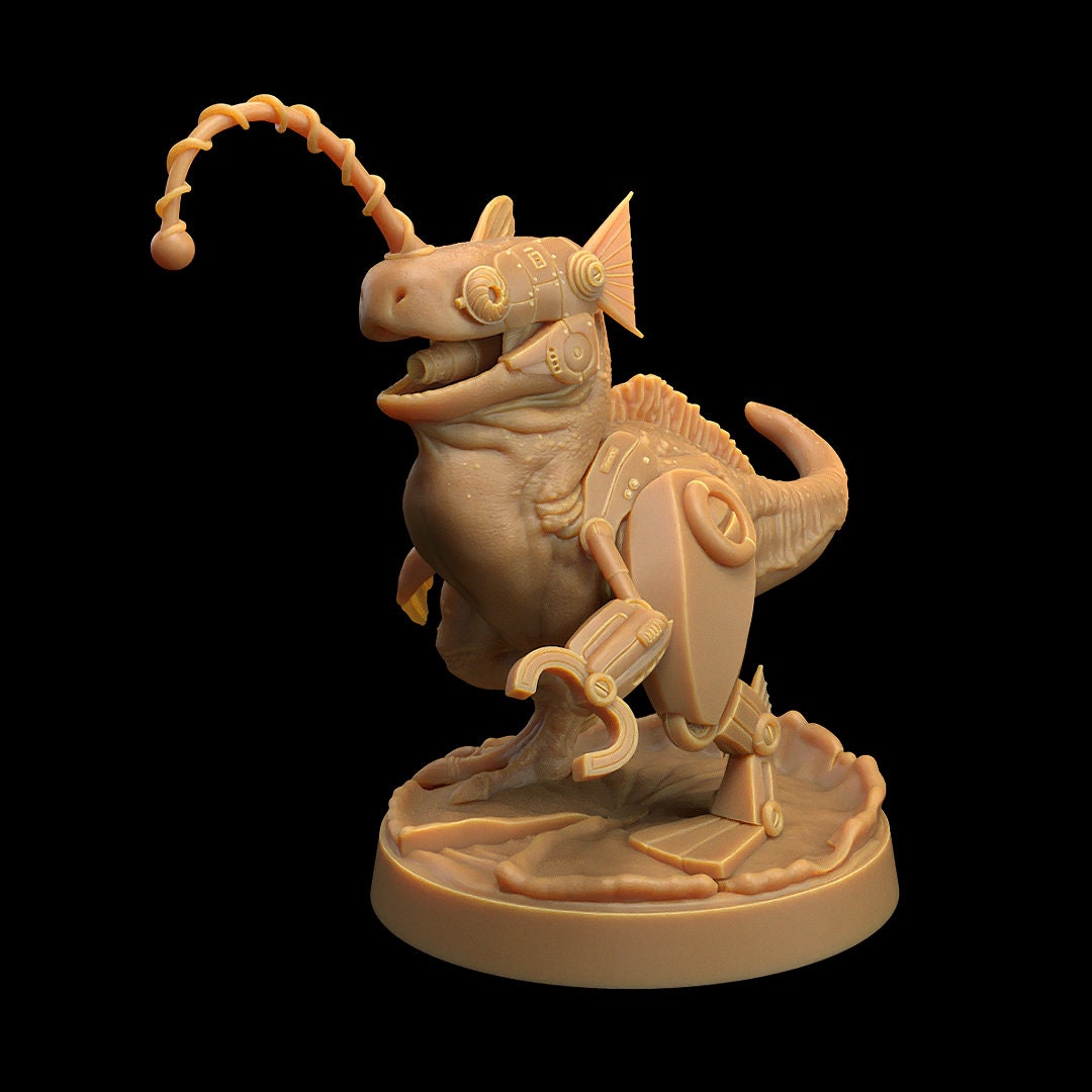 Cyborg Glow Hopper Dragon Trappers Lodge Glow Hopper RESIN Fantasy Dnd ...