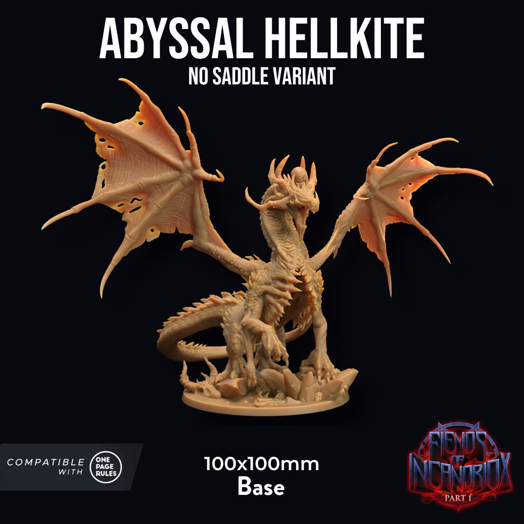 Abyssal Hellkite | Dragon Trappers Lodge | Fiends of Incadriox | RESIN ...