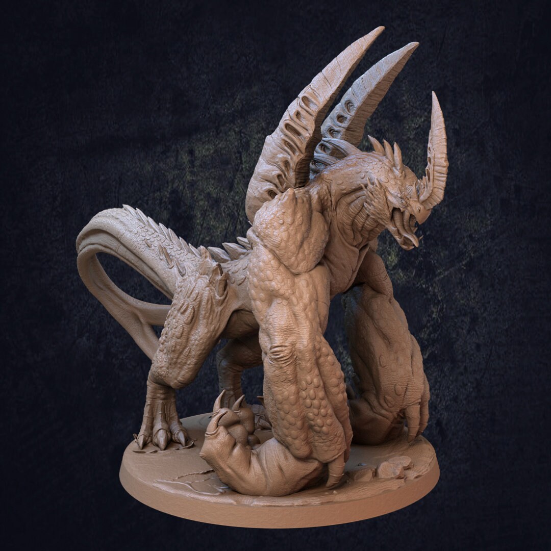 Electric Kaiju Dragon Trappers Lodge Kaiju Invasion Etsy