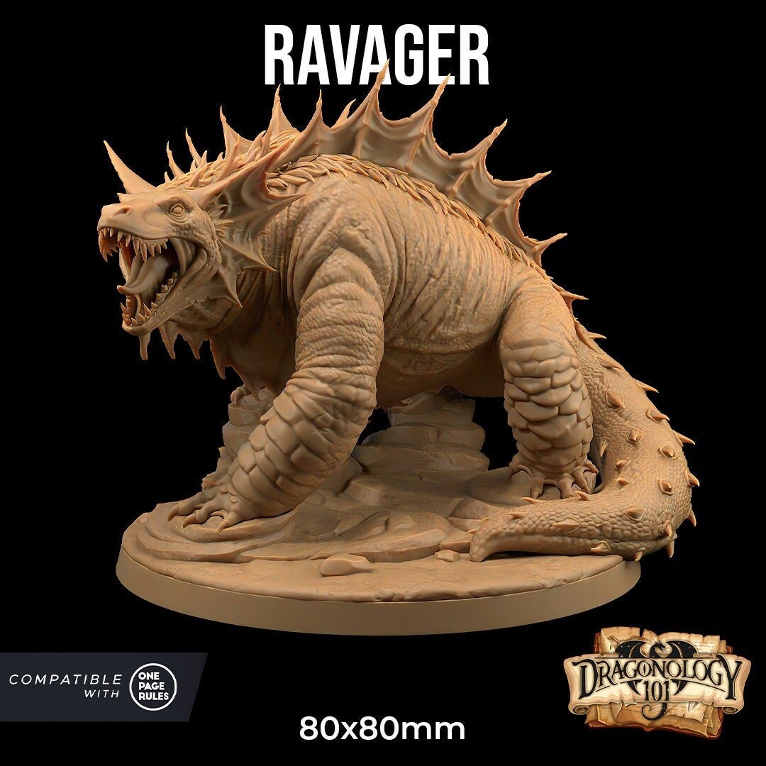 Ravager | Dragon Trappers Lodge | Dragons 101 | RESIN | Fantasy | Dnd ...