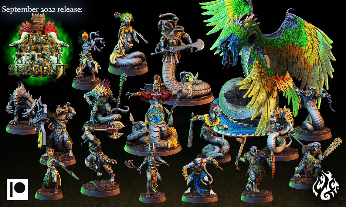 Mouth of the Serpent God Crippled God Foundry Era of the - Etsy