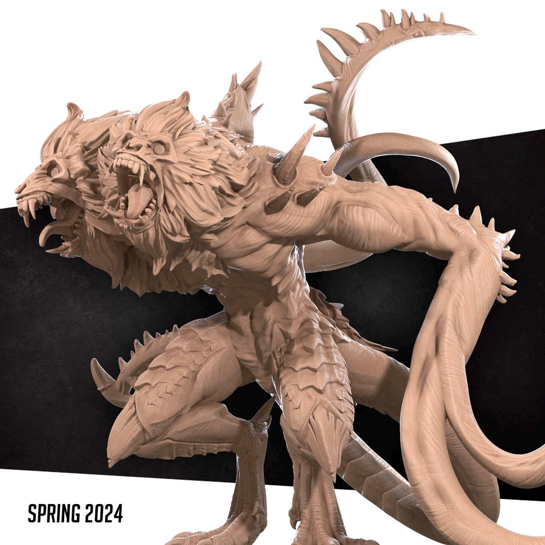 Demogorgon | Bite the Bullet | Dungeon Demons | RESIN | Fantasy | Dnd ...