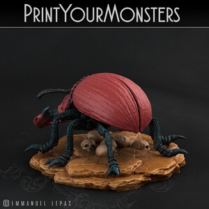 Giant Beetles Print Your Monster Insect Pack Resin Fantasy Dnd RPG ...