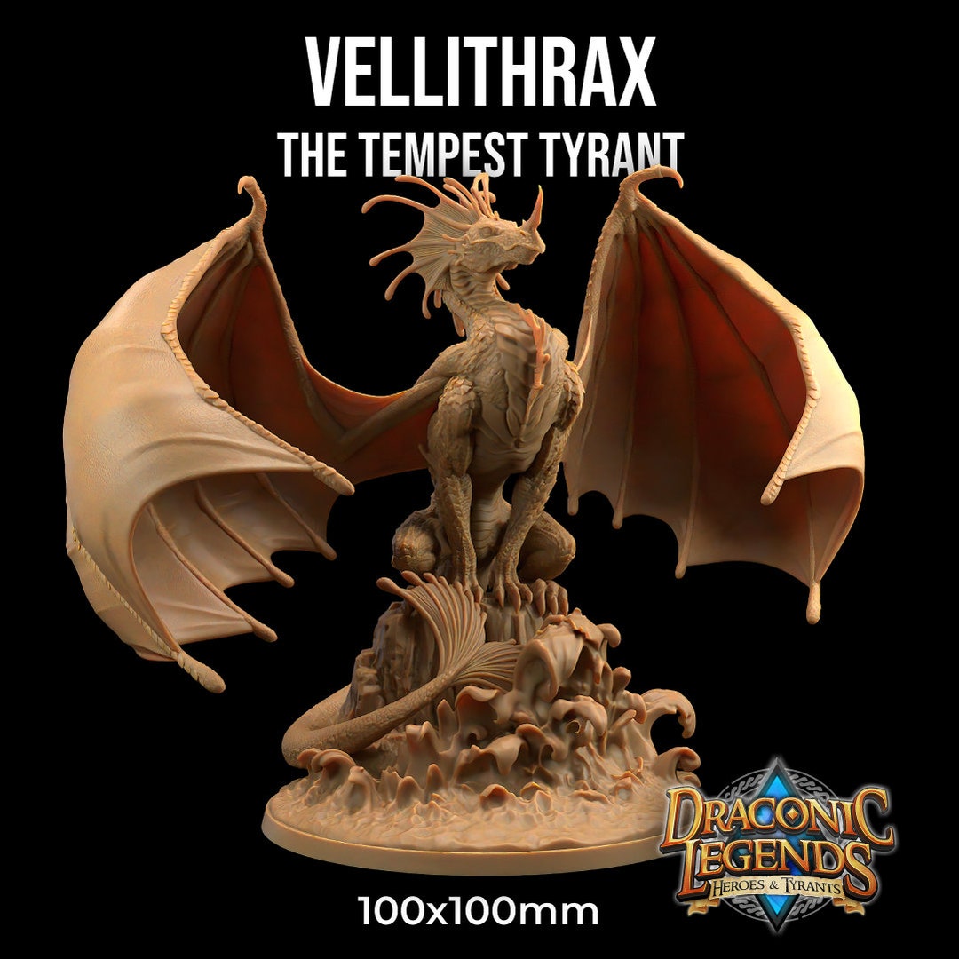 Vellithrax, the Tempest Tyrant | Dragon Trappers Lodge | Draconic ...