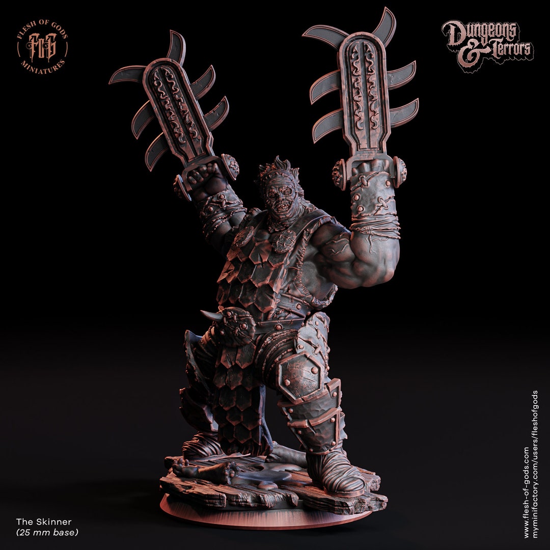 The Skinner | Flesh of Gods | Dungeons & Terrors | RESIN | Fantasy ...