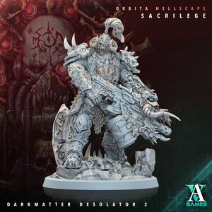 Darkmatter Desolator | Archvillain Games | Orbita Hellscape - Sacrilege ...