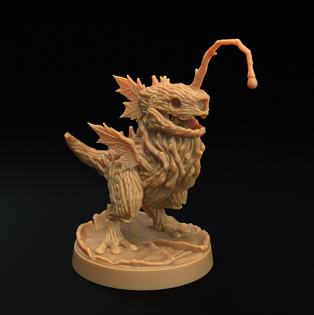 Wooden Glow Hopper Dragon Trappers Lodge Glow Hopper RESIN Fantasy Dnd ...