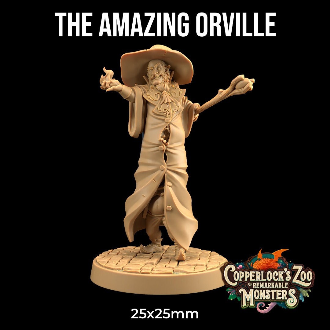 The Amazing Orville | Dragon Trappers Lodge | Copperlock's Zoo | RESIN ...