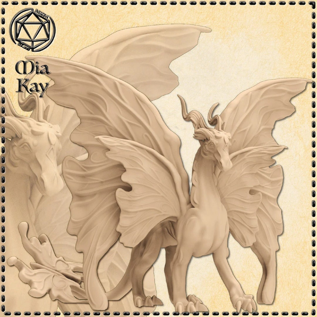 Faerie Dragon | Mia Kay | Cursed Forest Collection | RESIN | Fantasy ...