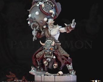 Multi-armed Demon Premium 3D Printed Tabletop Miniatures - Etsy