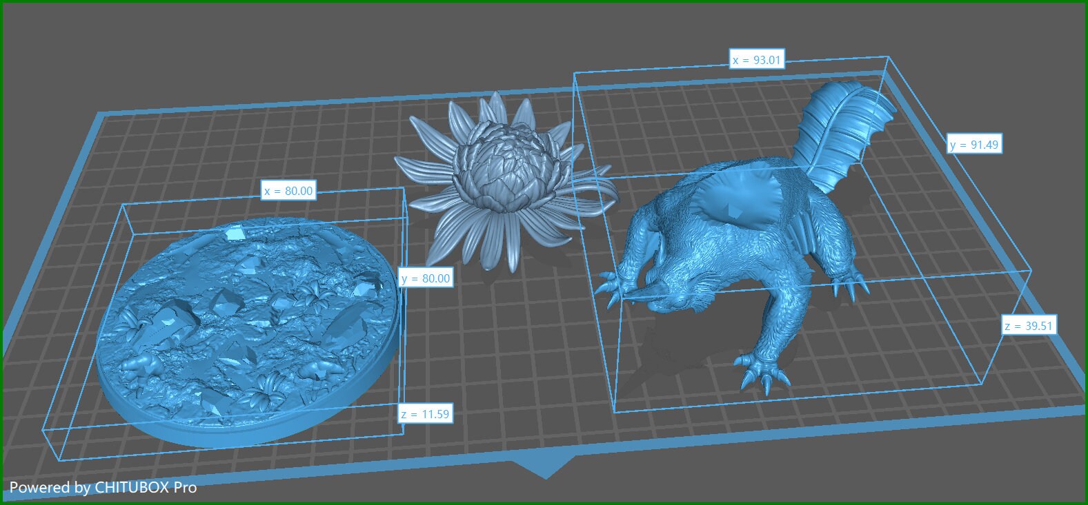 Bloom Badger Dragon Trappers Lodge the Fea Petal Courts - Etsy