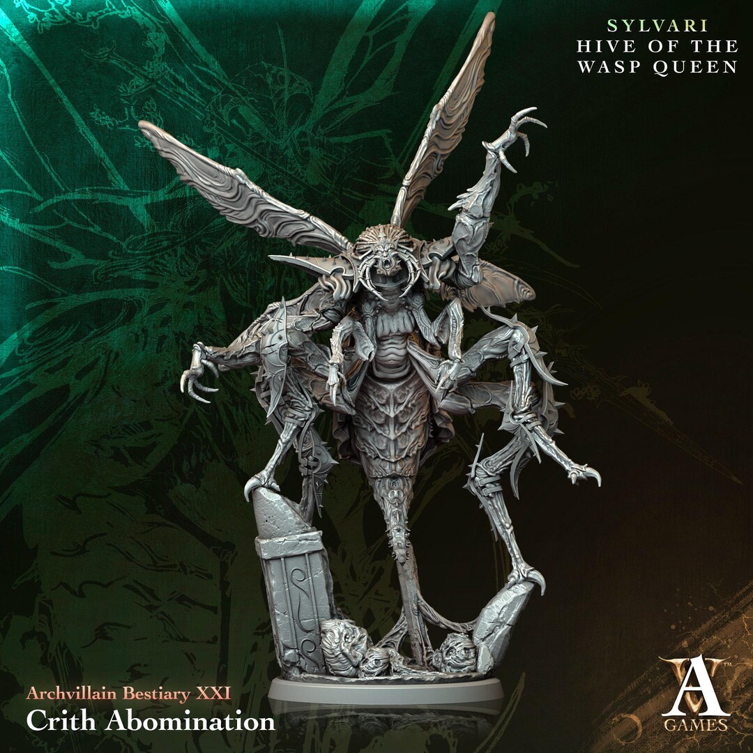 Crith Abomination | Archvillain Game | Sylvari - Hive of the Wasp Queen ...