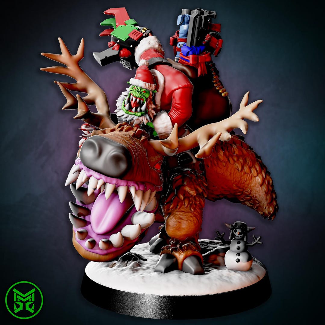 SANTA KLAWZ | Mekka Miniatures | Mech | Resin | Fantasy | Sci Fi | Dnd ...