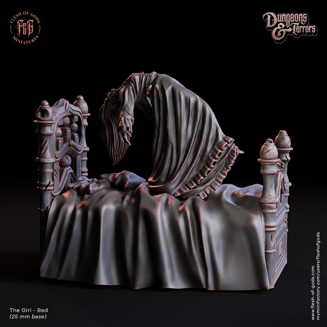 The Girl Levitating Flesh of Gods Dungeons & Terrors RESIN Fantasy ...