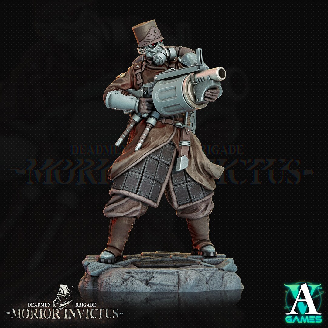 Morior Light Infantry | Archvillain Games | Deadmen Brigade - Morior ...