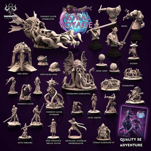 Thought-eater Overseer Mammoth Factory Astral Voyage RESIN Fantasy Dnd ...