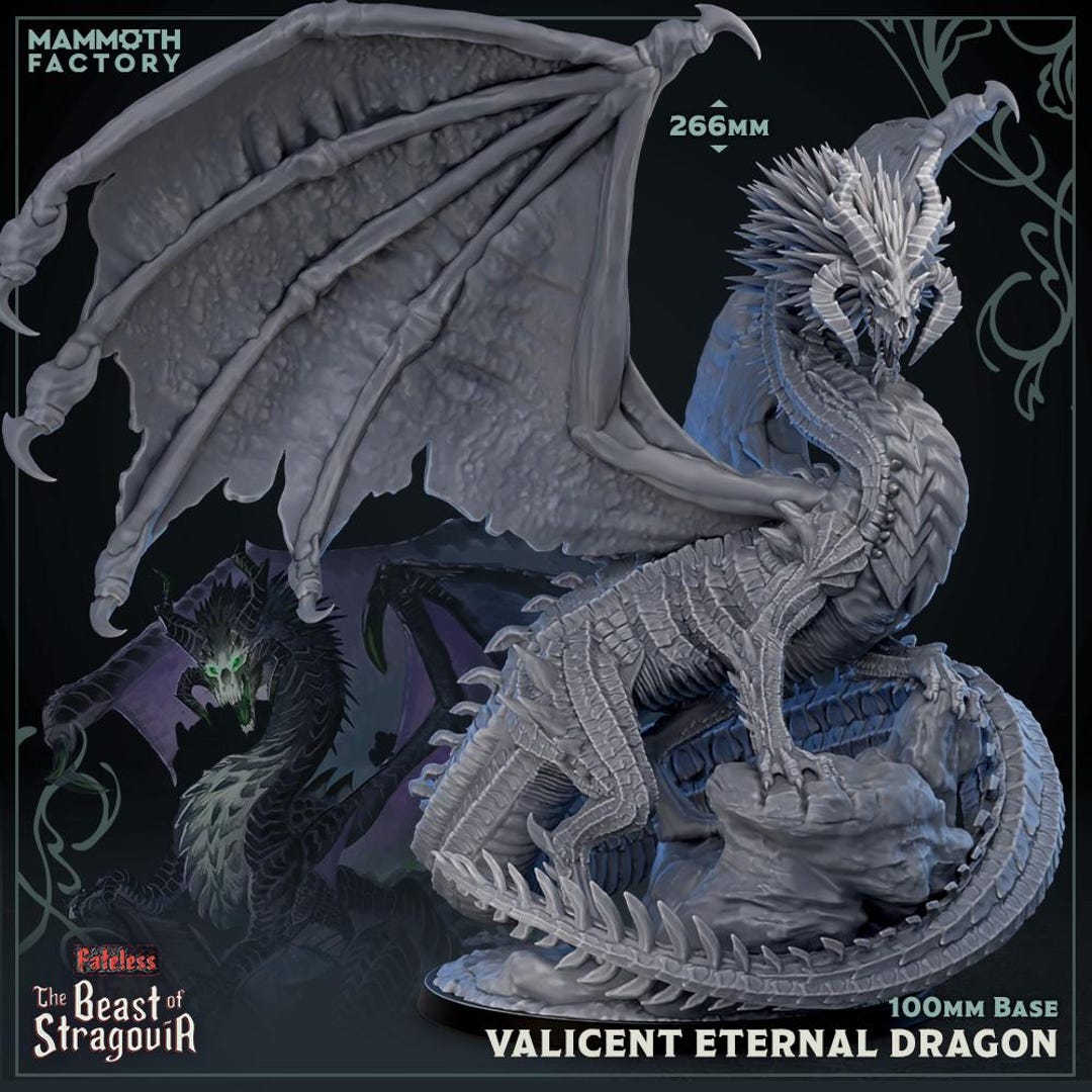 Valicent the Eternal Dragon | Mammoth Factory | Beast of Stragovia ...