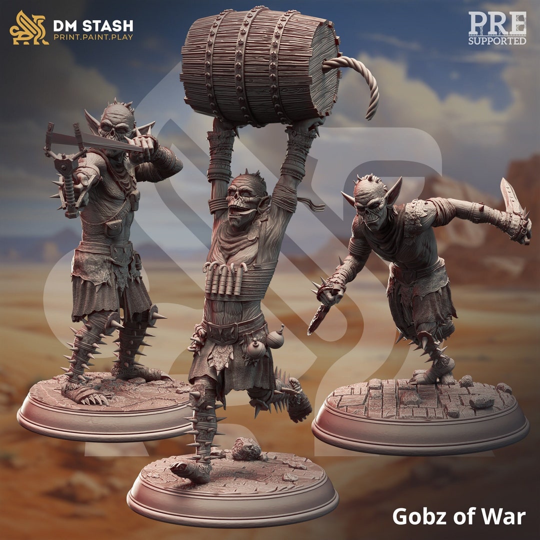 Gobz of War | DM Stash | Orcish Incursion | RESIN | Fantasy | Dnd | RPG ...
